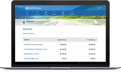 Online Banking › BankTennessee